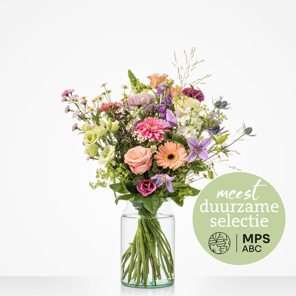 Fleurop Groen Gekeurd pastel | Duurzame bloemen